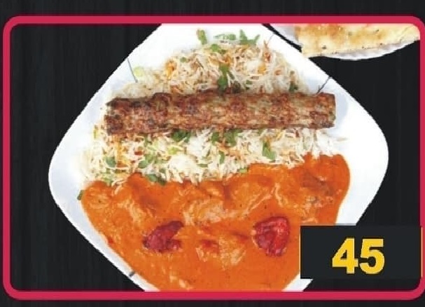 48. CHICKEN KOFTA MIX PLATE – Grill 352 & Kabab